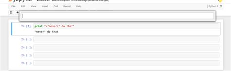 python jupyter shortcut not working itecnote