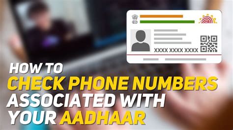 How To Check All Phone Numbers Linked With Your Aadhaar