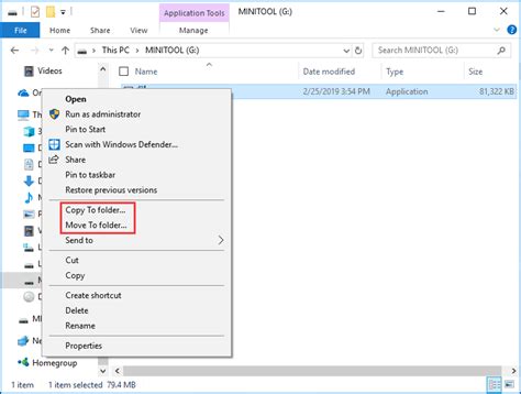 how to add move to and copy to to the context menu in windows 10