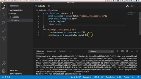 typescript top level await youtube