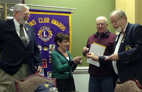 Spencerport Lions Induct New Member Westside News Inc