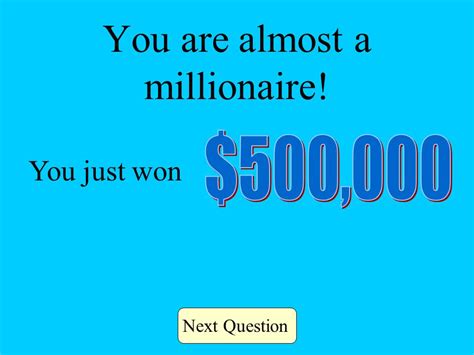 Welcome To The 2 Nd Grades “try To Make A Million” The Topic Of This