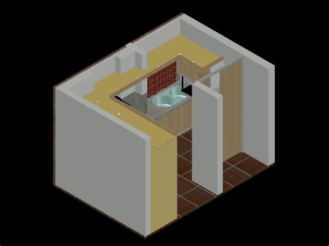 Cozinha Em 3d Em Autocad Baixar Cad 3 39 Mb Bibliocad