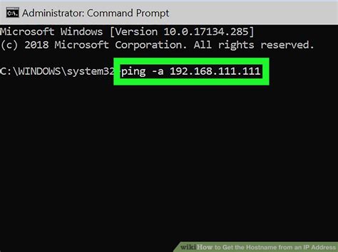 3 ways to get the hostname from an ip address wikihow