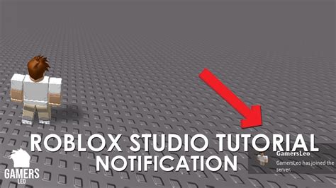 notification roblox scripting tutorial youtube
