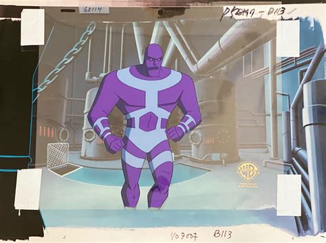 Superman The Animated Series Production Cel Feeding Time In Michael