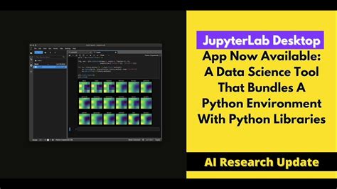 jupyterlab desktop app now available youtube