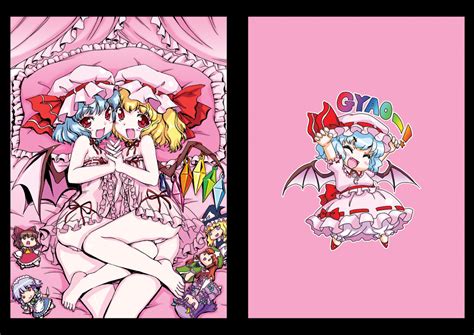Safebooru Bat Wings Blonde Hair Blue Eyes Blue Hair Bow Braid Brown