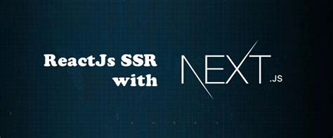 [tutorial] create react based server side rendering app with nextjs