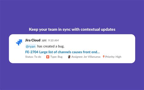 jira cloud slack app directory