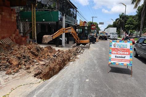 Notícias Prefeitura De Manaus Recupera Redes De Drenagem Profunda Em