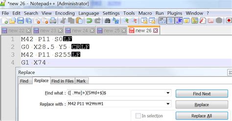 notepad regex reorder strings stack overflow
