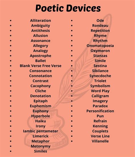 50 Poetic Devices With Meaning Examples And Uses Leverage Edu