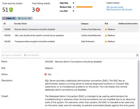 vulnerability assessment recommends disabling remote admin