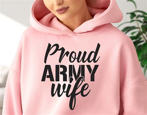 Proud Army Wife Svg Png Pdf  Eps Us Army Svg Military Svg Team