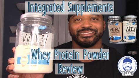Boost Your Workout With Integrated Supplements Whey Isolate Protein