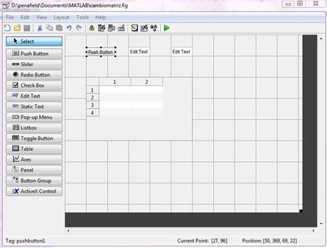 matlab aumentar o disminuir columnas y filas de una tabla en guide