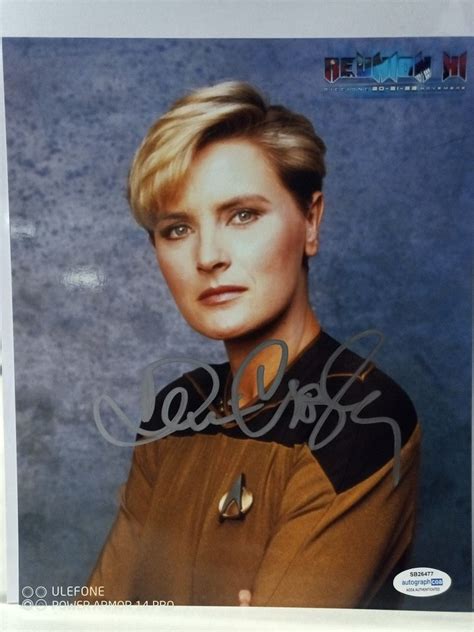 Star Trek The Next Generation Signed In Person By Denise Crosby