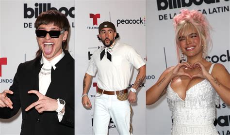 Peso Pluma Bad Bunny Y Karol G Los Más Ganadores De Los Premios