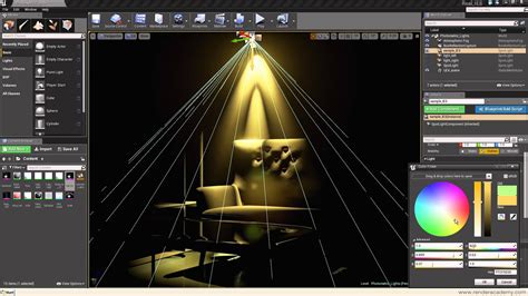 photometric light in unreal engine 4 tutorial unreal engine