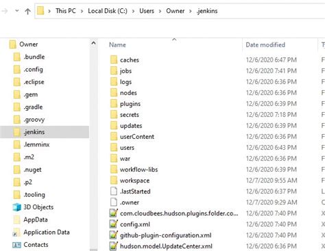 jenkins where is jenkins home in windows stack overflow