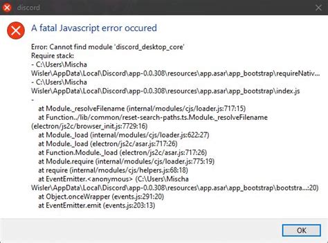 39 fatal javascript error discord modern javascript blog