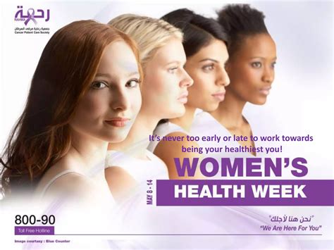 Womens Health Week Ppt Free Download