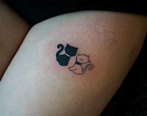 Kittens Tattoo Kitten Tattoo Tattoos Print Tattoos