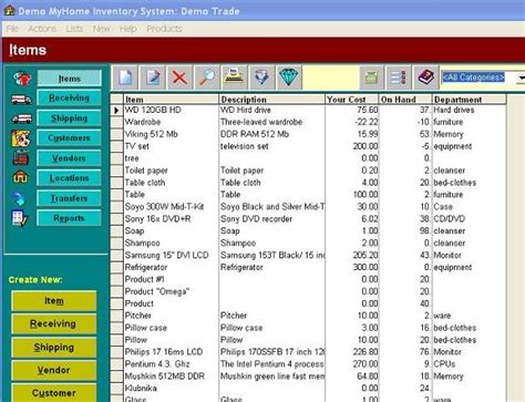 myhome inventory system 3 2 3 screenshots