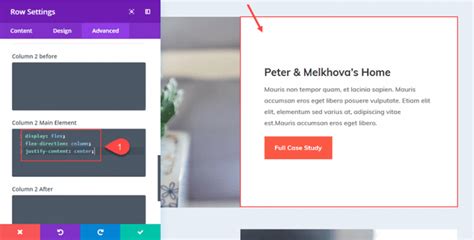 how to vertically align content in divi elegant themes blog