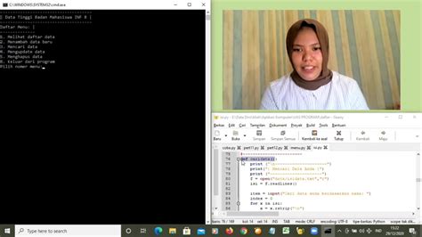 membuat program sederhana menggunakan python youtube