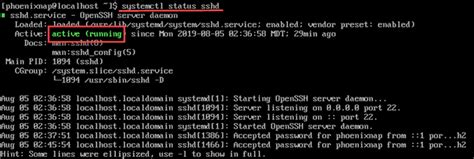 install and enable openssh on centos 7 beehosting pro