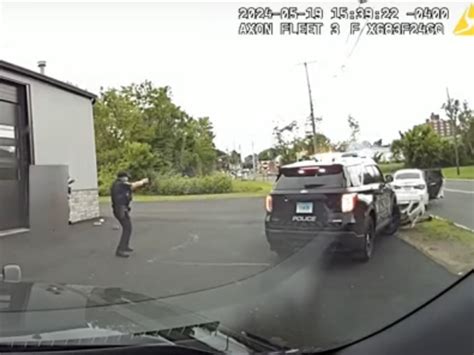 Video Shows East Hartford Police Shooting At Fleeing Suspect Greater