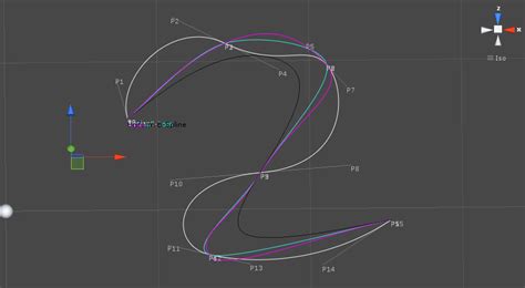 verv unity 自己的三次曲線 cubic curve 自己畫 bézier curve hermite curve