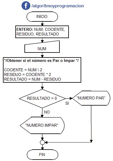 Algoritmos Condicionales 02 Determinar Si Un Número Entero Es Par O