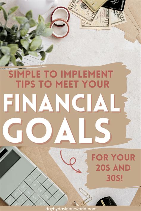 Financial Accomplishments Financial Goals To Work Towards In Your 20s