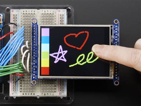 2 8 tft lcd with touchscreen breakout board w microsd socket [ili9341