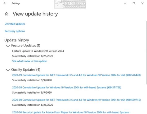 3266 Clear Windows Update History 2 