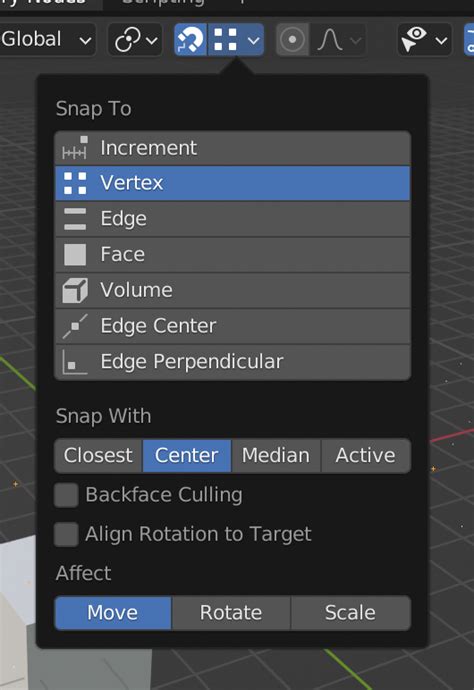 scripting how to script a custom grid and snapping option blender