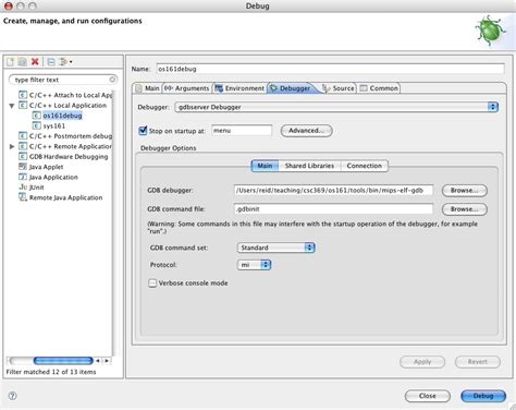 using eclipse with os161