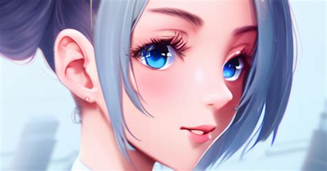 美しくて輝いているイラスト｜古川ヨミ