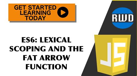 es6 arrow functions and lexical scoping youtube