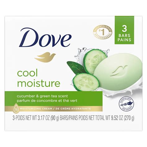 Dove Go Fresh Cucumber And Green Tea Beauty Bar Soap Shop Bath And Skin