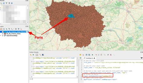 get started with pyqgis 02 manage layers with qgis python console