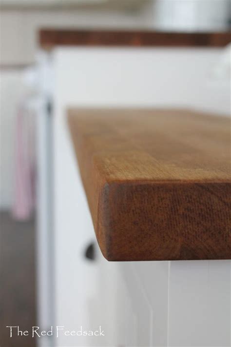 How To Darken And Finish Birch Butcher Block Counter Tops With Dark