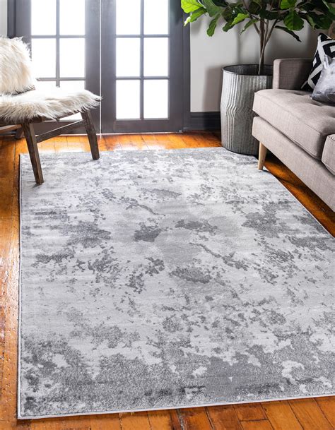 Light Gray 8 X 10 Metropolis Rug Esalerugs