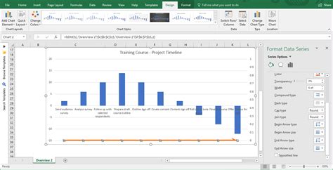 How To Create A Timeline Graph In Excel [tutorial And Templates] Preceden