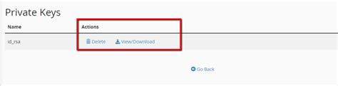 managing the ssh access keys in cpanel hostarmada