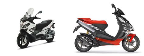 Motorrad Vergleich Aprilia Sr Max 125 2013 Vs Aprilia Sr 50 Street 2009