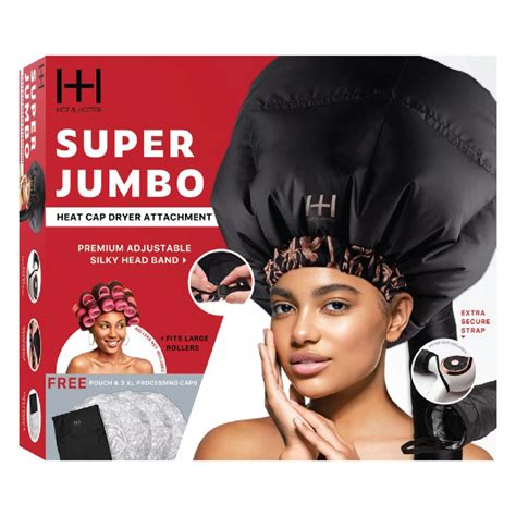Hot And Hotter Super Jumbo Heat Cap Dryer Attachment Black Annie